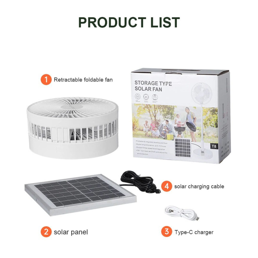 Top Solar Standing Fan Manufacturer, Supplier China |101LUX